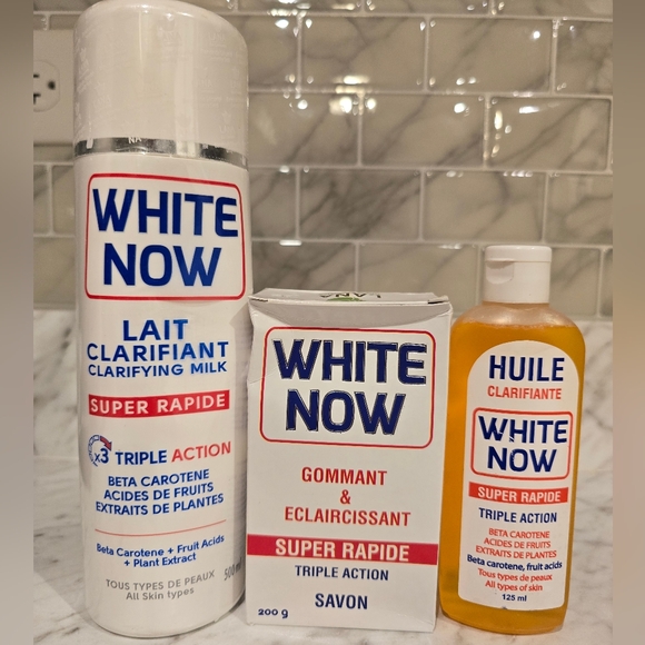 Skincare | White Now Oil Lotionsoap 3 Pcs Set | Poshmark